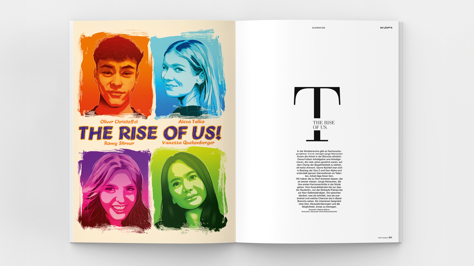 style in progress - The Rise of Us